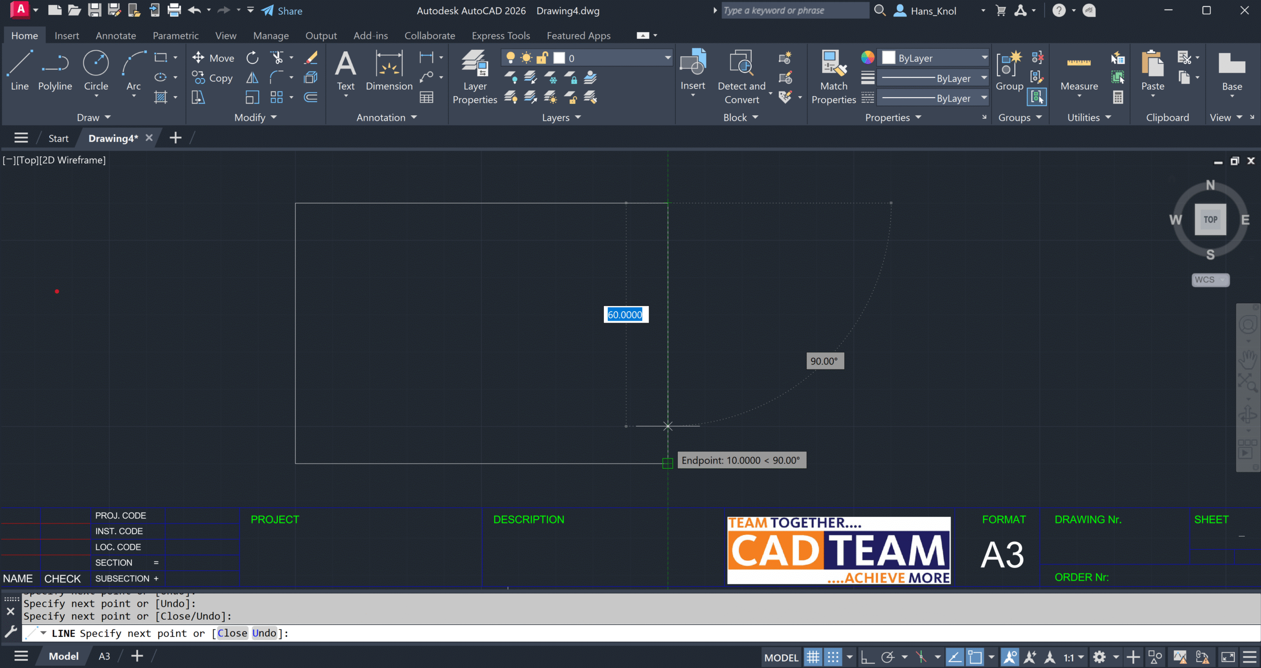 AutoCAD Basis lijnen, cirkels en rechthoeken - Cadteam