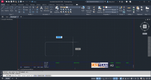 AutoCAD Basis lijnen, cirkels en rechthoeken - Cadteam